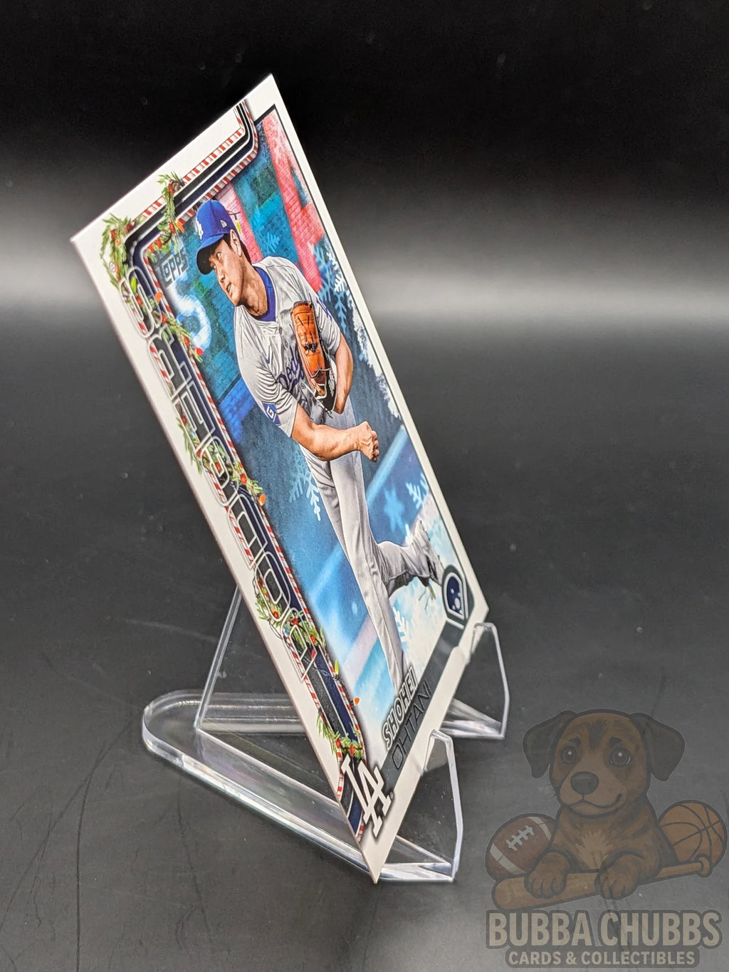 2025 Topps Holiday Shohei Ohtani #H1 | Los Angeles Dodgers Festive Card – Bubba Chubbs Cards ...